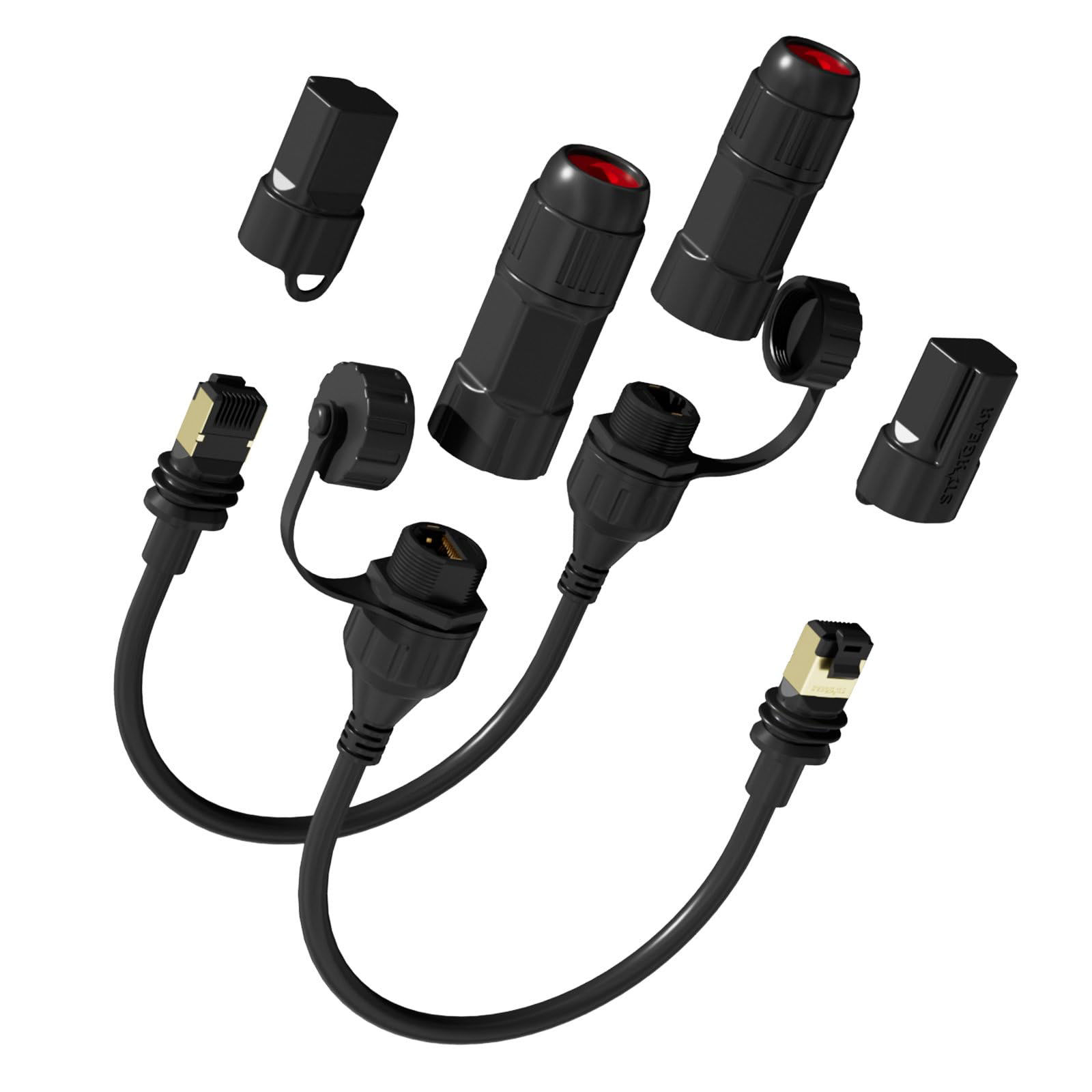 GetUSCart- STARGEAR Starlink Ethernet Adapter Gen 3/Mini, Waterproof ...