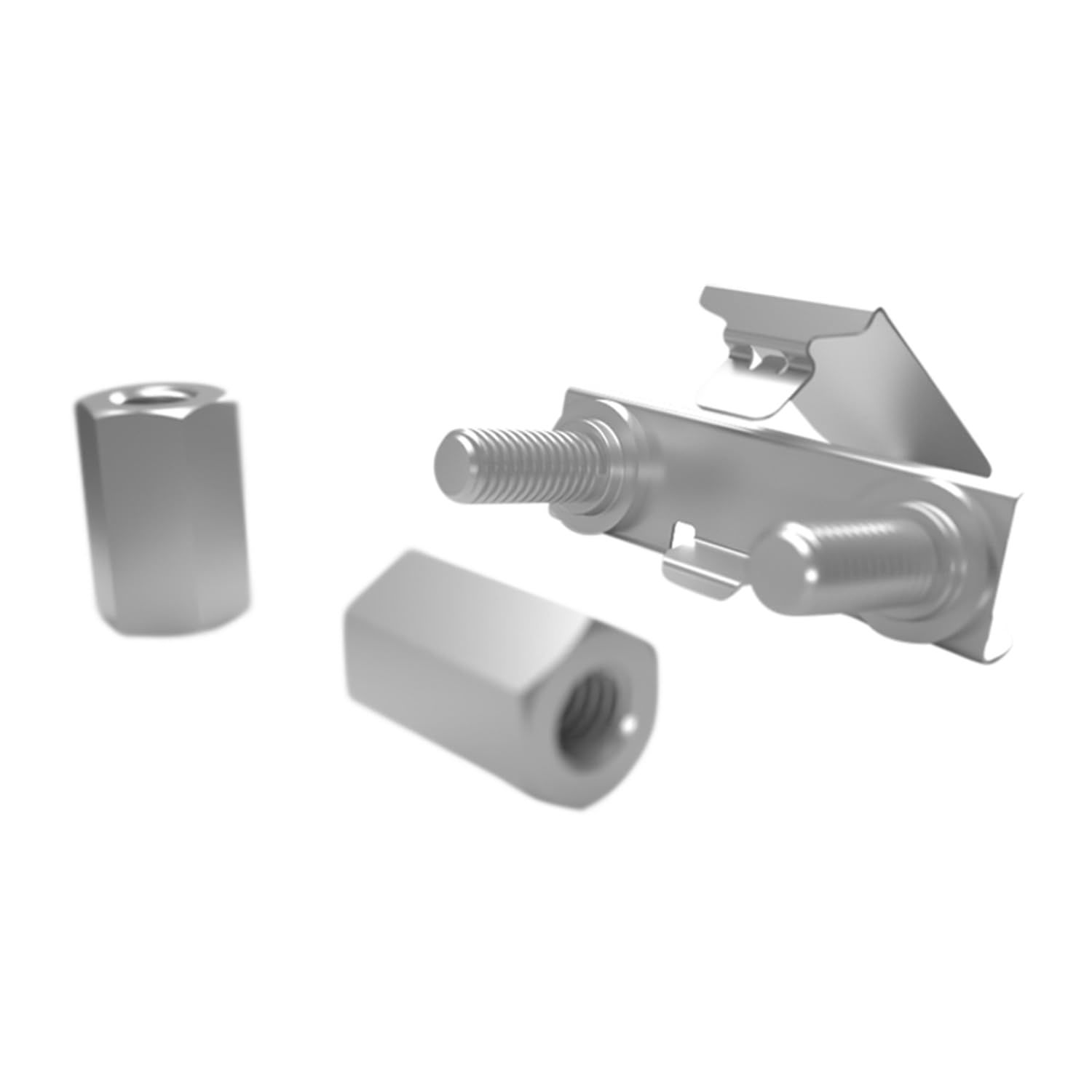 GetUSCart- PATCHBOX/dev/Mount - Cage Nut Alternative - Toolless Installation Device Mount Screws ...