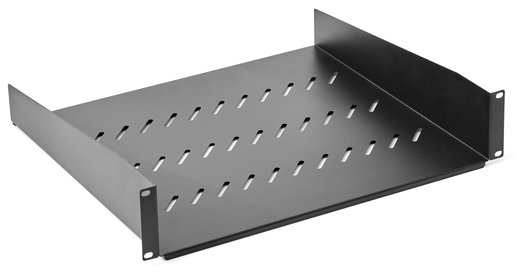 GetUSCart- 2U Server Rack Shelf Rack Mount Tray 16" Deep for 19 ...
