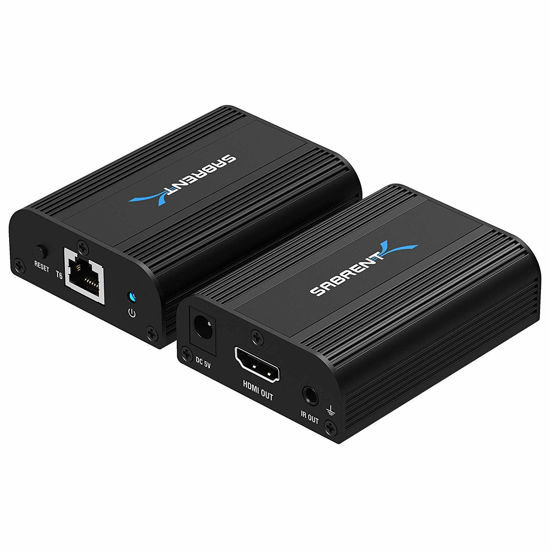 GetUSCart- SABRENT 4K HDMI Extender Over CAT6 (60 Meters / 200 feet ...