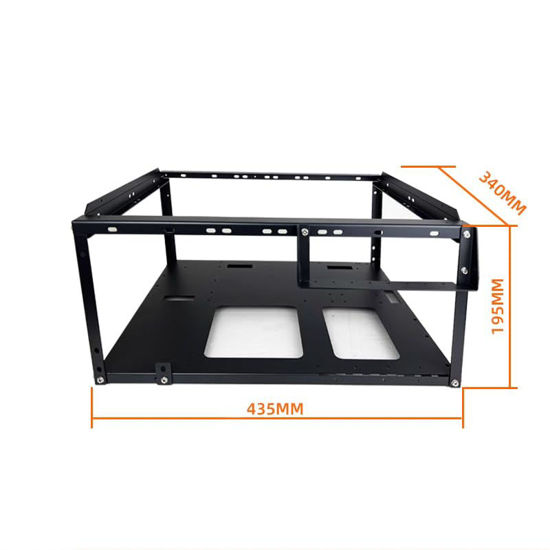 GetUSCart- DIY Computer Case PC Frame Desktop Chassis Stackable Rack ...