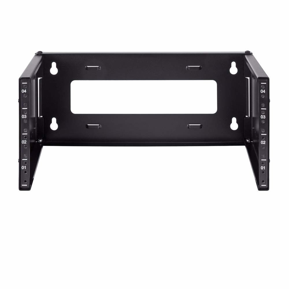 GetUSCart- NavePoint 4U Patch Panel Bracket Wall Mount Patch Panel Rack ...