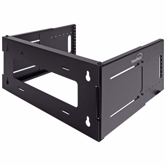 GetUSCart- NavePoint 4U Patch Panel Bracket Wall Mount Patch Panel Rack ...