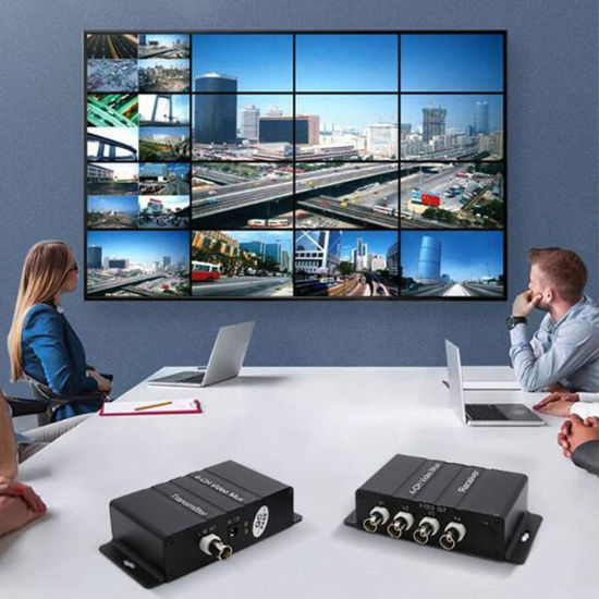 GetUSCart- 4 Channel Video Multiplexer, HD Video to Coaxial Cable ...