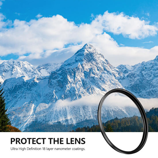 GetUSCart- VILTROX 95mm MC UV Protection Camera Lens Filter, 18 Layer ...