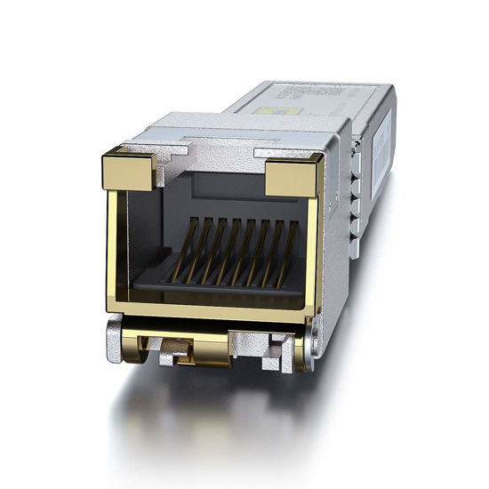 GetUSCart- 10Gtek 10GBase-T SFP+ to RJ-45 Transceiver, 10Gbe SFP+ Copper Ethernet CAT.6a Module ...