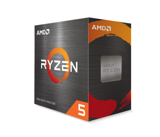 GetUSCart- AMD Ryzen 5 5500 6-Core, 12-Thread Unlocked Desktop Processor with Wraith Stealth Cooler