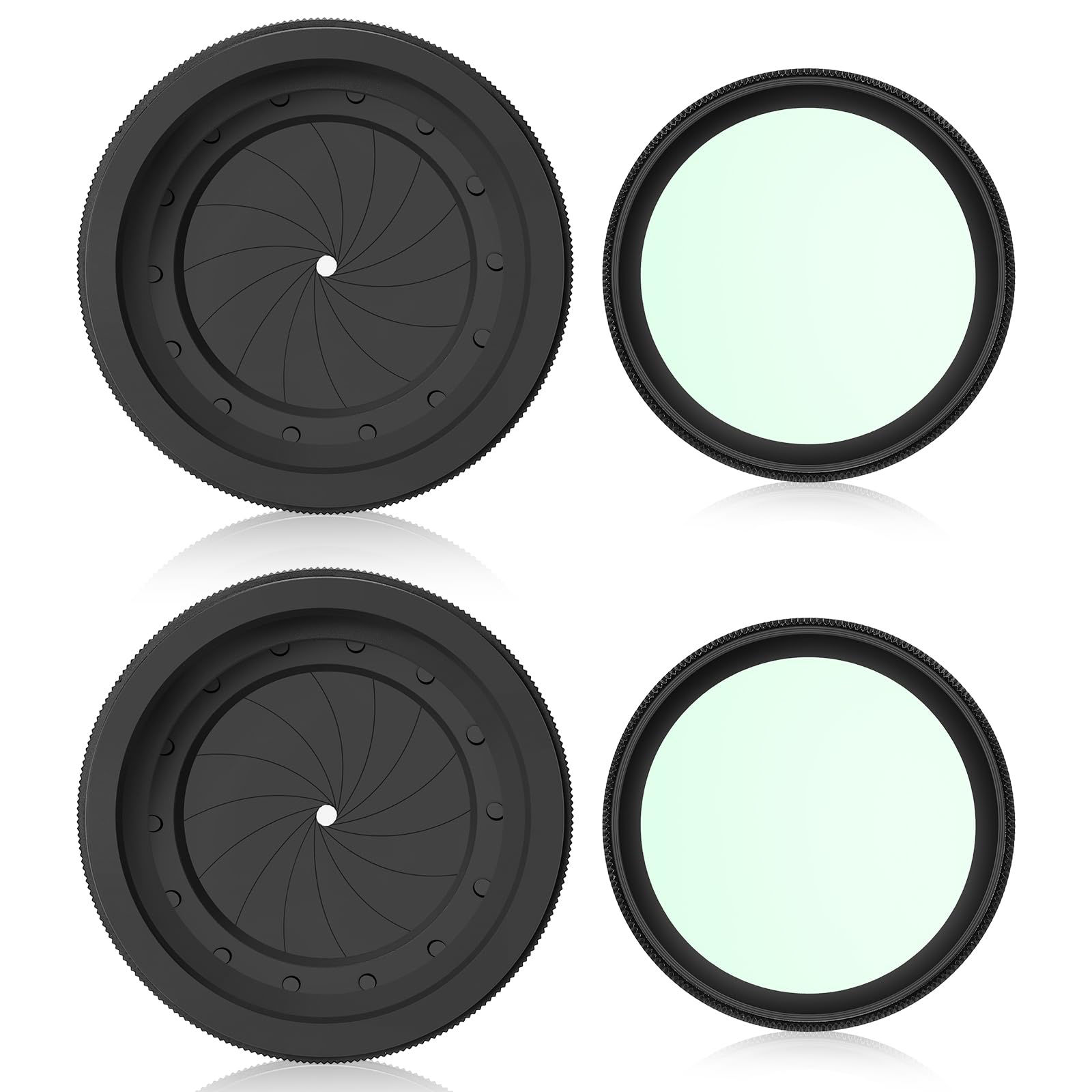 GetUSCart- Adjustable Iris Aperture Diaphragm Filter Pack M30 to M37 ...