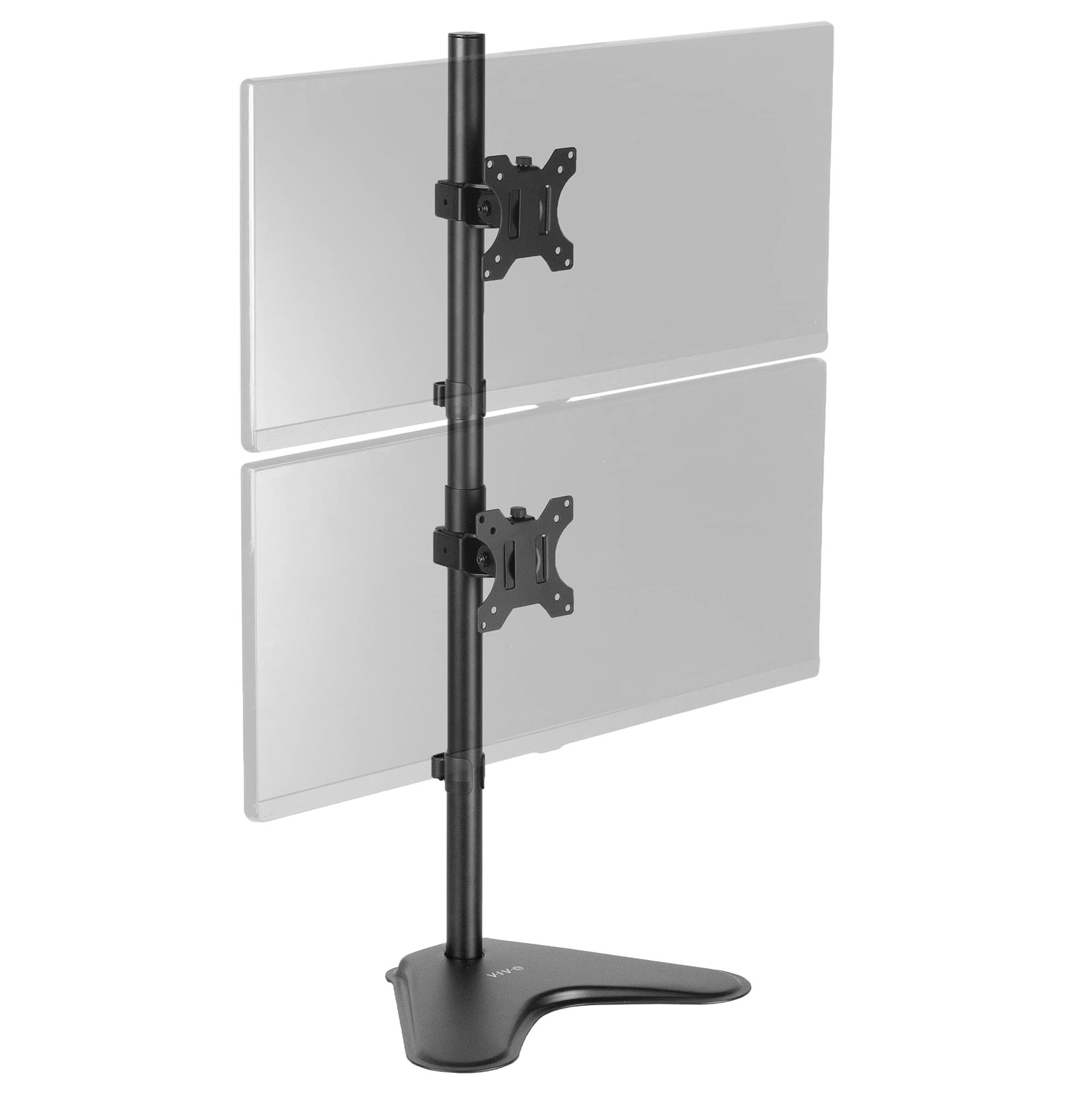 GetUSCart- VIVO Dual Monitor Desk Stand Free-Standing LCD Mount, Holds ...
