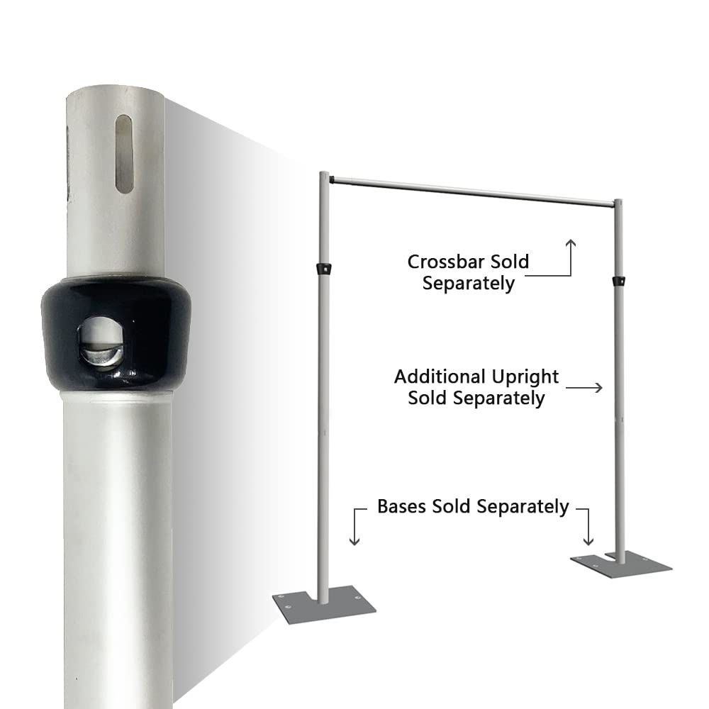 GetUSCart- 6-14ft Upright Event Wedding Background Stand Double Cross ...