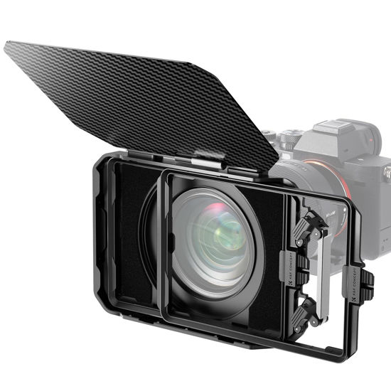 GetUSCart- K&F Concept Mini Matte Box, DSLR Matte Box with Carbon Fiber ...