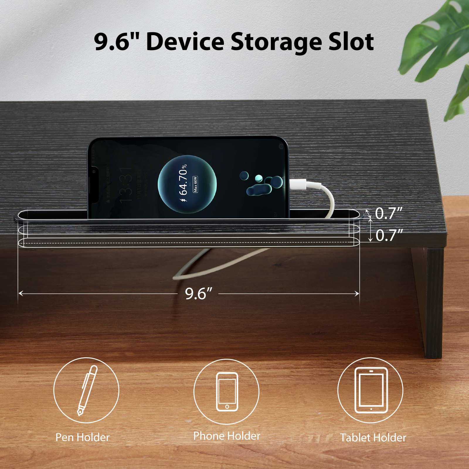 GetUSCart- LORYERGO Dual Monitor Stand for 2 monitors, Monitor Stand ...