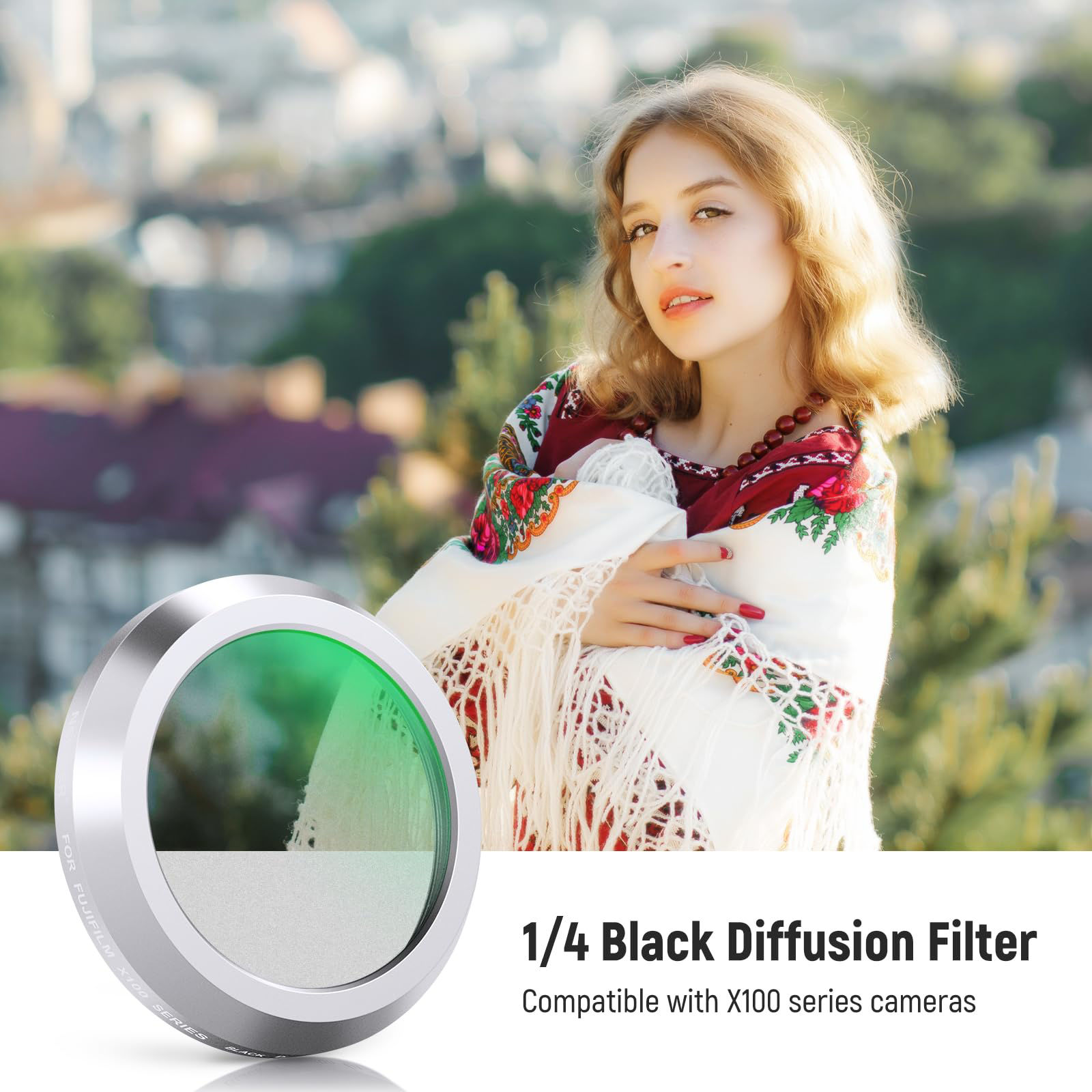 GetUSCart- NEEWER Black Diffusion 1/4 Filter, Mist Dreamy Cinematic ...