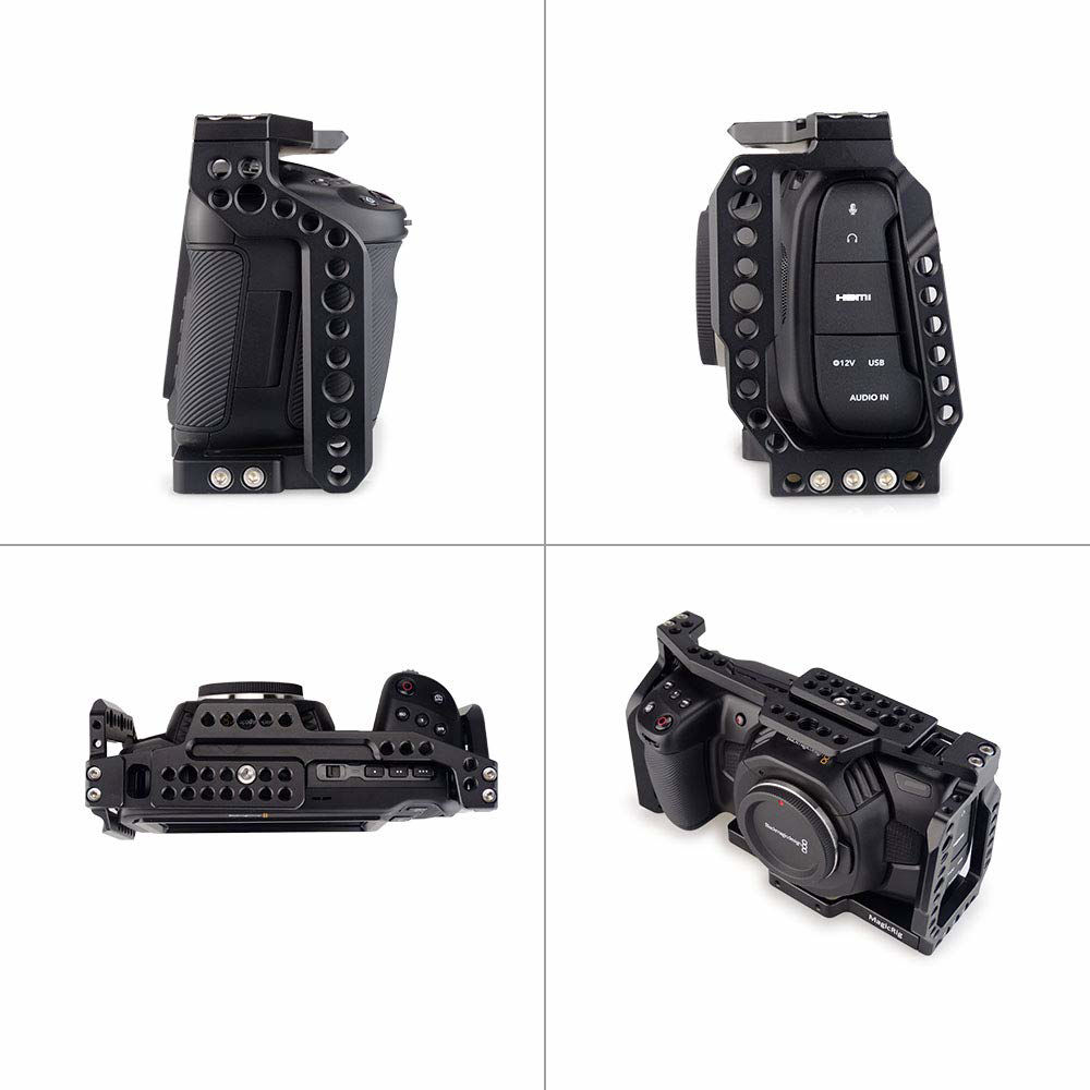 GetUSCart- MAGICRIG BMPCC 4K /BMPCC 6K Cage with Top Handle for ...