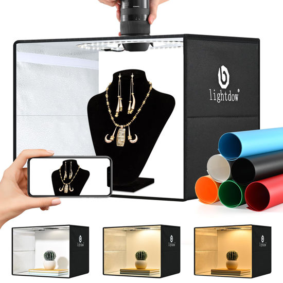 GetUSCart- Lightdow Photo Light Box Photography - 16"x12" Light Tent ...