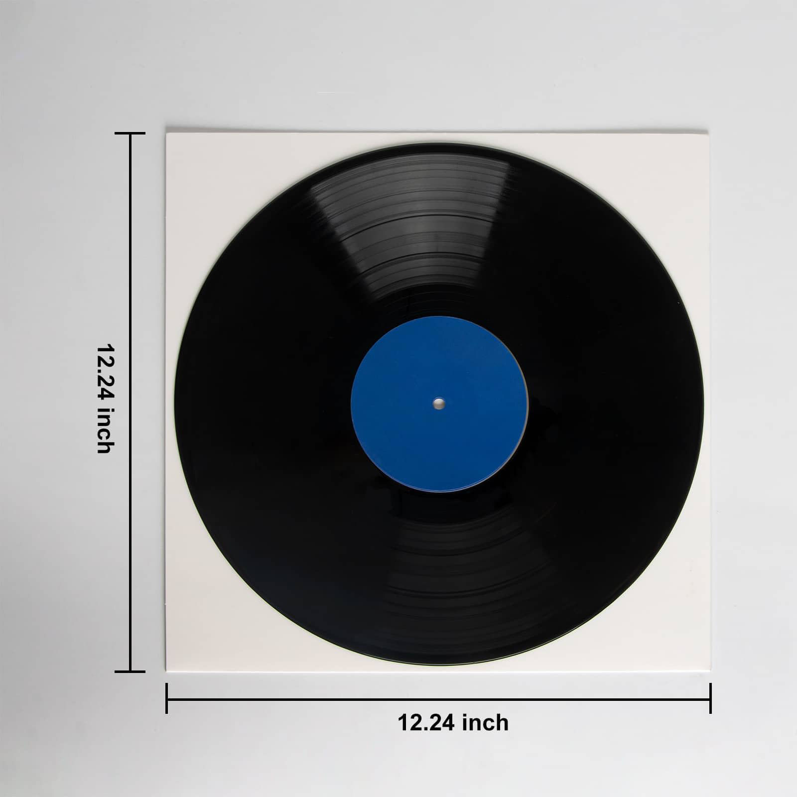 GetUSCart- 20ct 12-Inch LP Vinyl-Record Jackets - 350gsm White ...