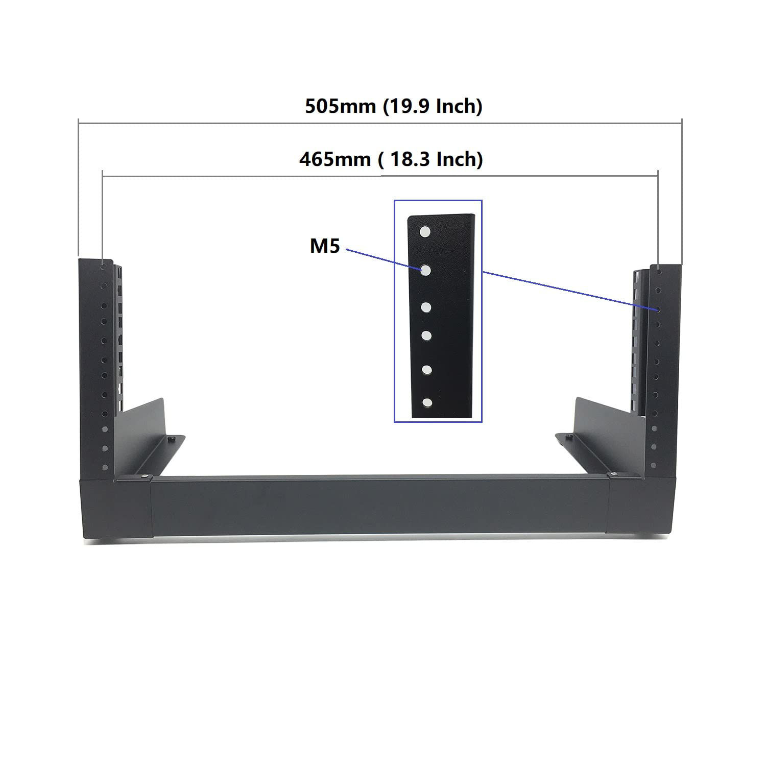 GetUSCart- JINGCHENGMEI 4U Desktop Server Rack 19 inches Open Frame ...