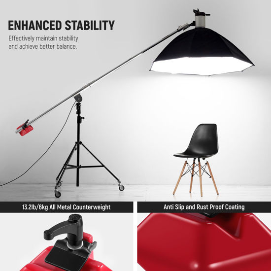 GetUSCart- NEEWER 13.2lb/6kg Counterweight with Lock Lever, All Metal ...