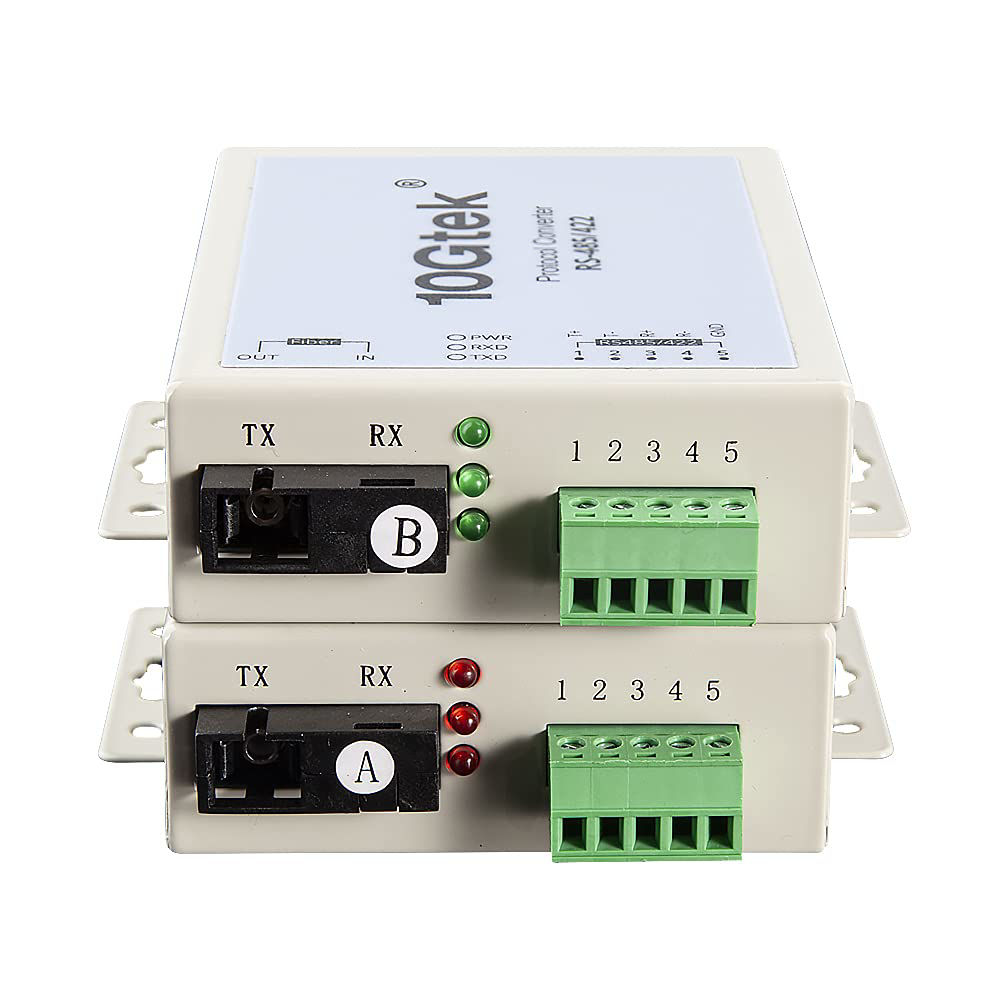 GetUSCart- Serial RS485/RS422 to Fiber Optic Media Converter, Serial ...