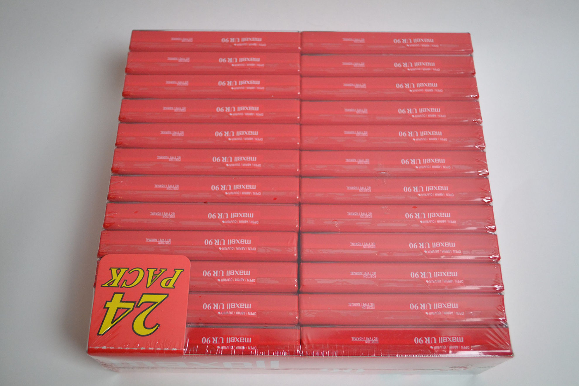 GetUSCart- Maxell UR 90 Audio Cassette 24-Pack