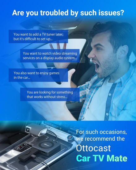 GetUSCart- Ottocast Car TV Mate 2024 Fire TV Stick Converter, HD HDMI ...