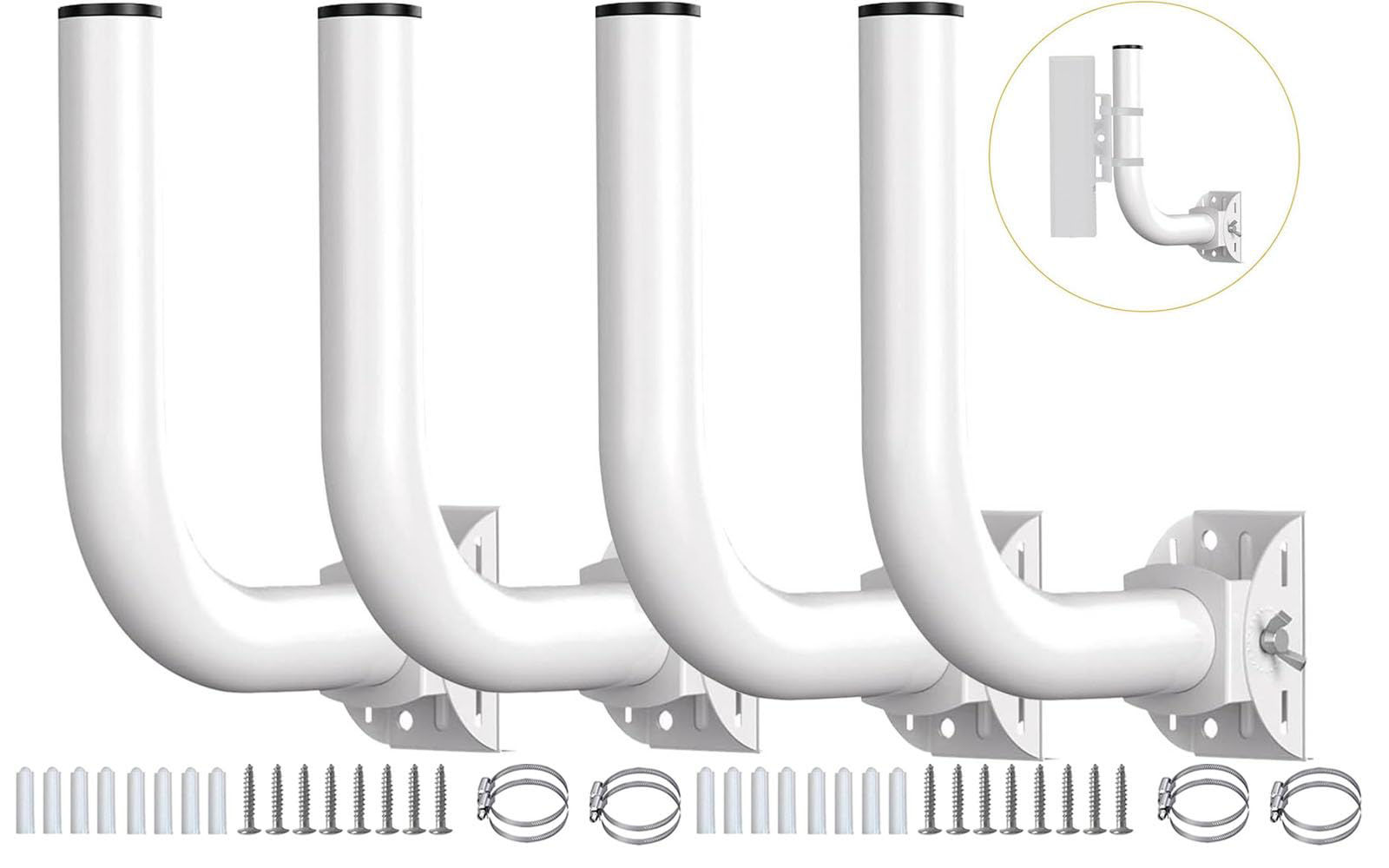 GetUSCart- Point to Point Wireless Bridge Pole Mount Bracket,Outdoor ...