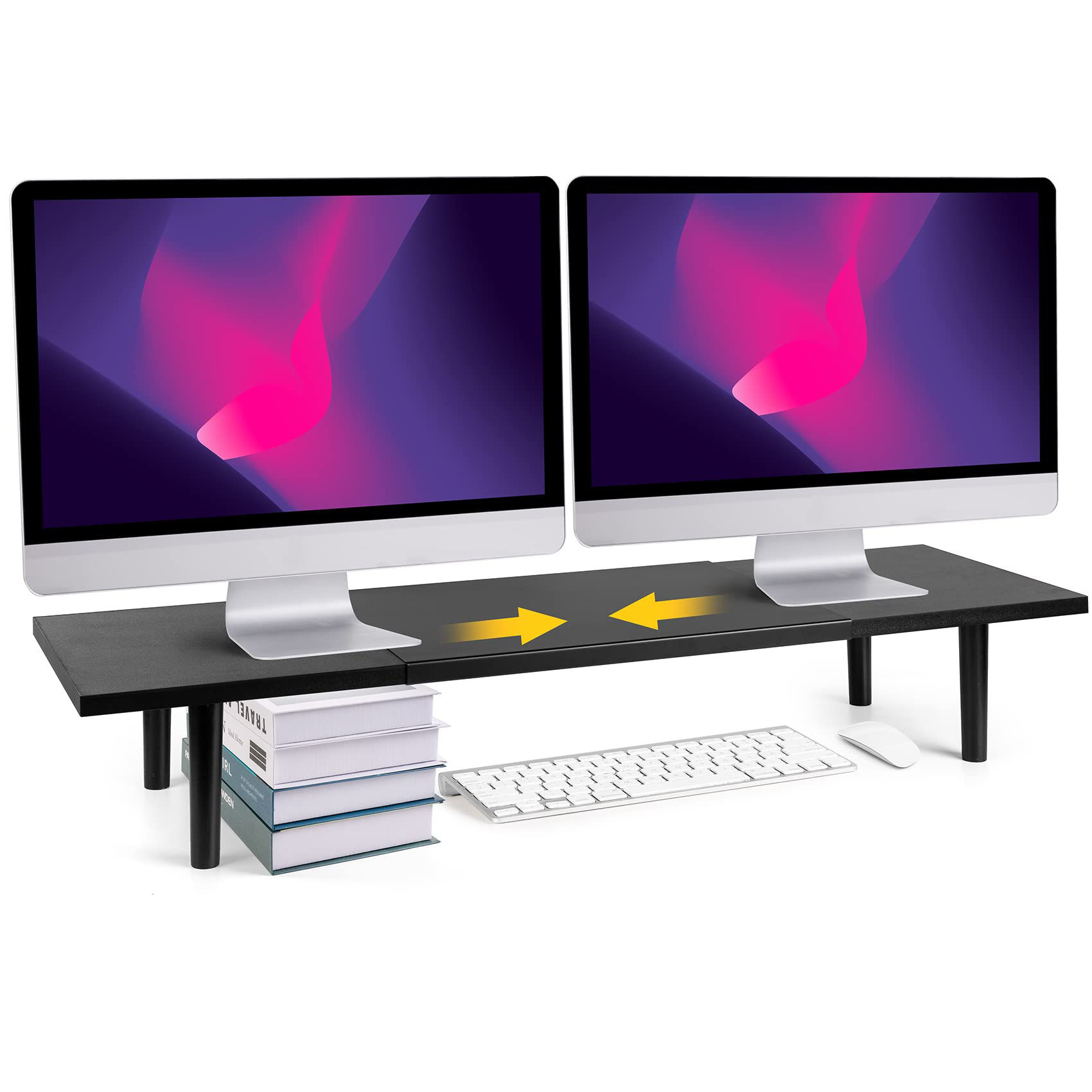 GetUSCart- Across-Star Dual-Monitor-Stand-Riser-For-Desk Adjustable ...