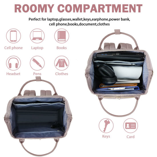 GetUSCart- EMPSIGN 17 Inch Laptop Backpack for Women, Work Business ...