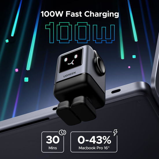 GetUSCart- UGREEN Uno Charger 100W USB C Charger, Nexode 4-Port GaN ...