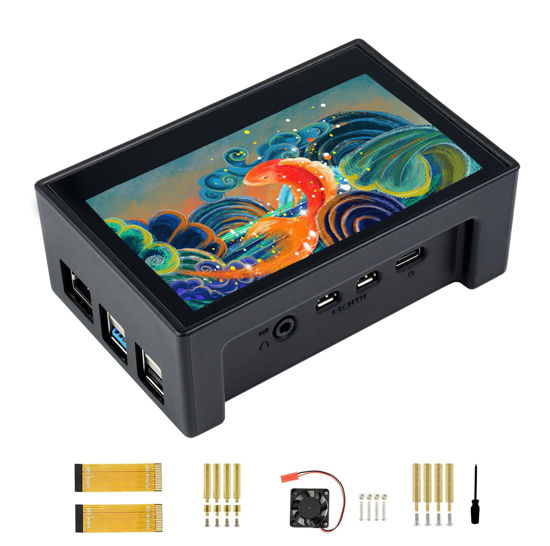 GetUSCart- Waveshare 4.3 Inch Touch Screen DSI LCD with Case for ...