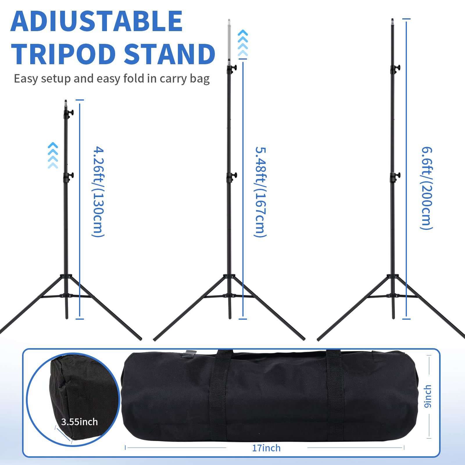 GetUSCart- Maxztill T-Shape Backdrop Stand 6.6x5ft(2x1.5m) Adjustable ...
