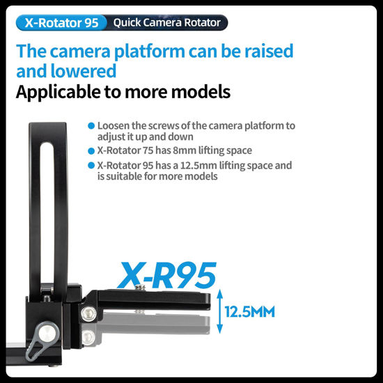 GetUSCart- Fotopro Camera Vertical Bracket, Tripod Mount Ring Lens ...