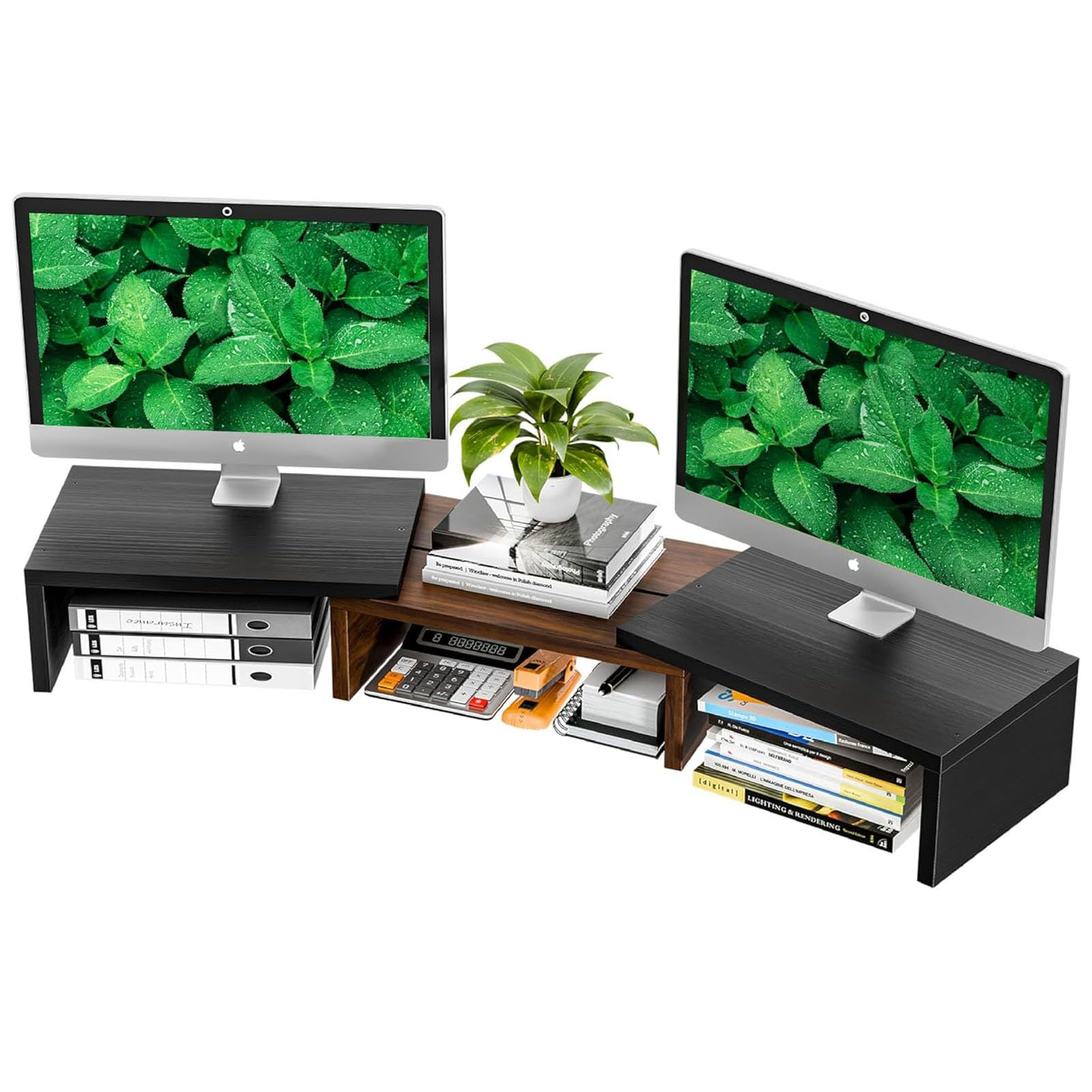 GetUSCart- Simple Trending Monitor Stand Riser for Desk Organizer ...