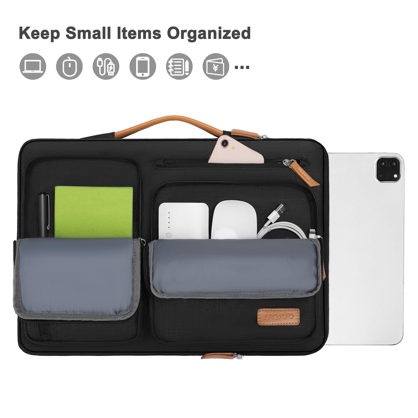 GetUSCart- MOSISO Tablet Sleeve Case for 13 inch iPad Pro M4 & iPad Air ...