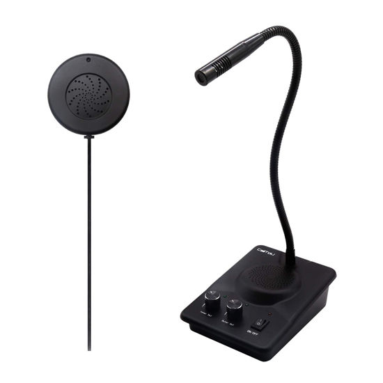 GetUSCart- CallToU Window Speaker Intercom System and Counter Intercom ...