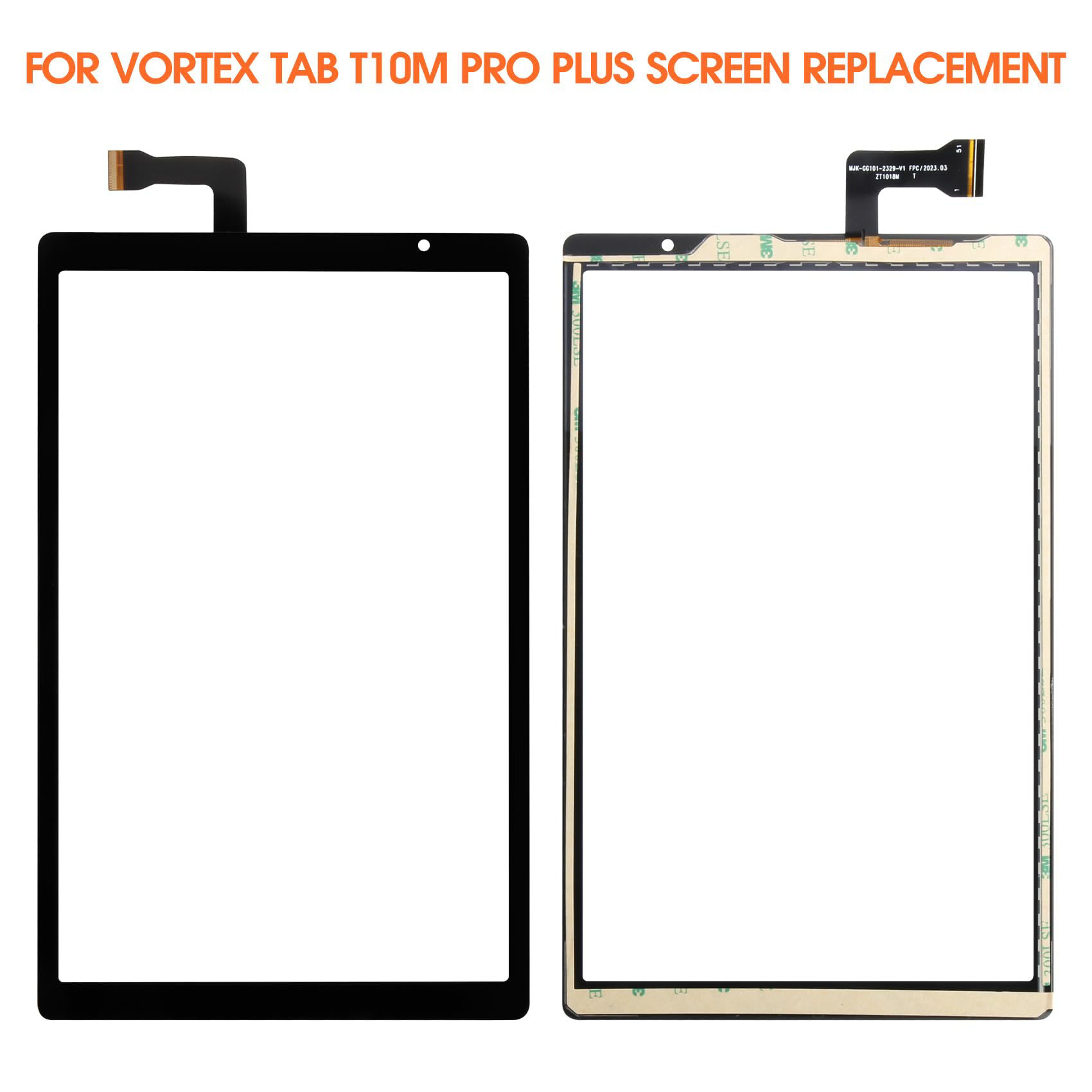 GetUSCart- for Vortex Tab T10M Pro Plus Screen Replacement 10.1" for ...