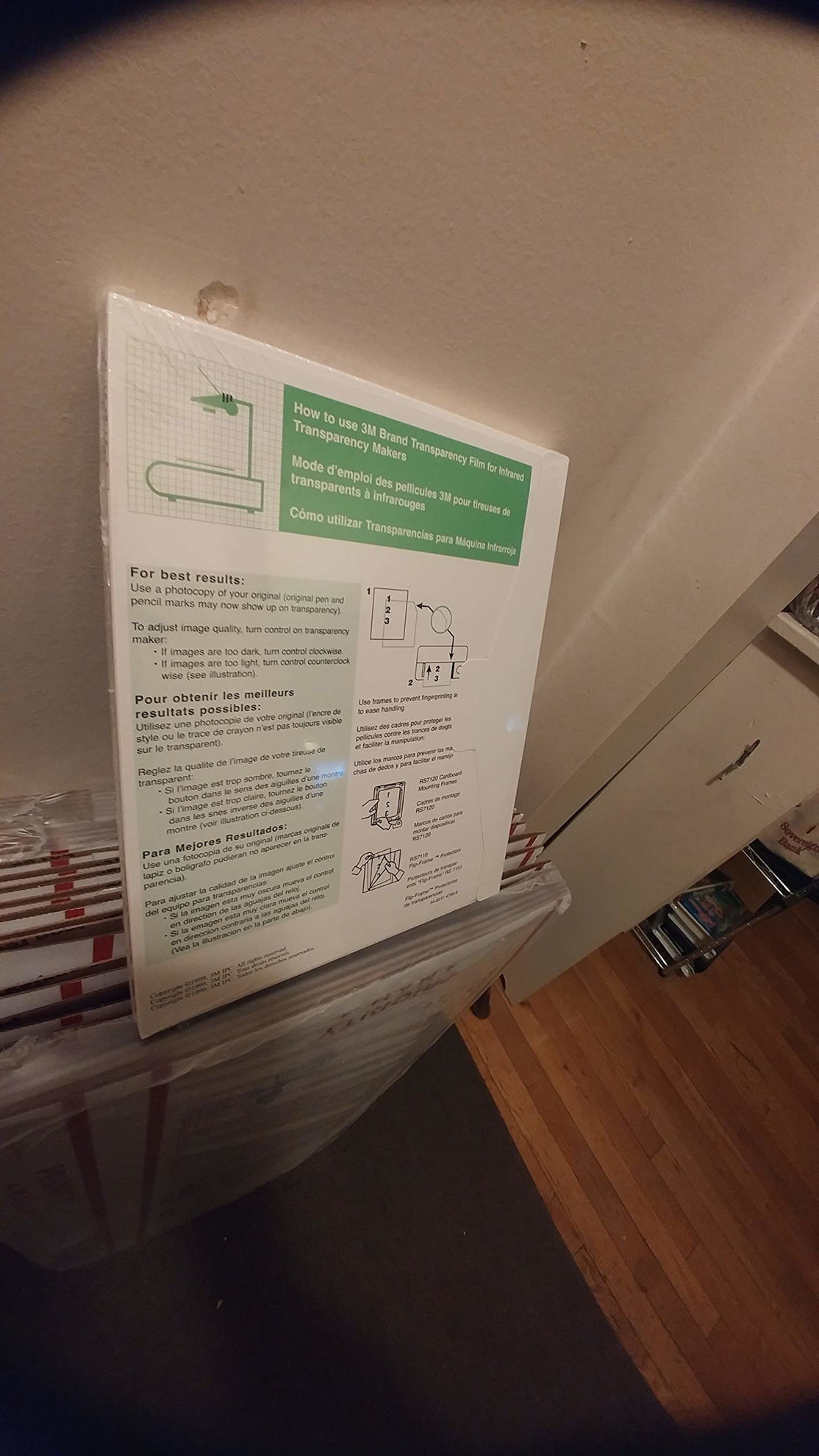 GetUSCart- 3M Transparency Film For Infrared Printers, Clear, 8 1/2in ...