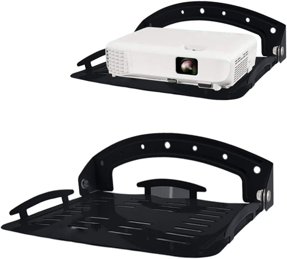 GetUSCart- UineHiot Floating Shelf for Projector Wall Mount, 90-Degree ...