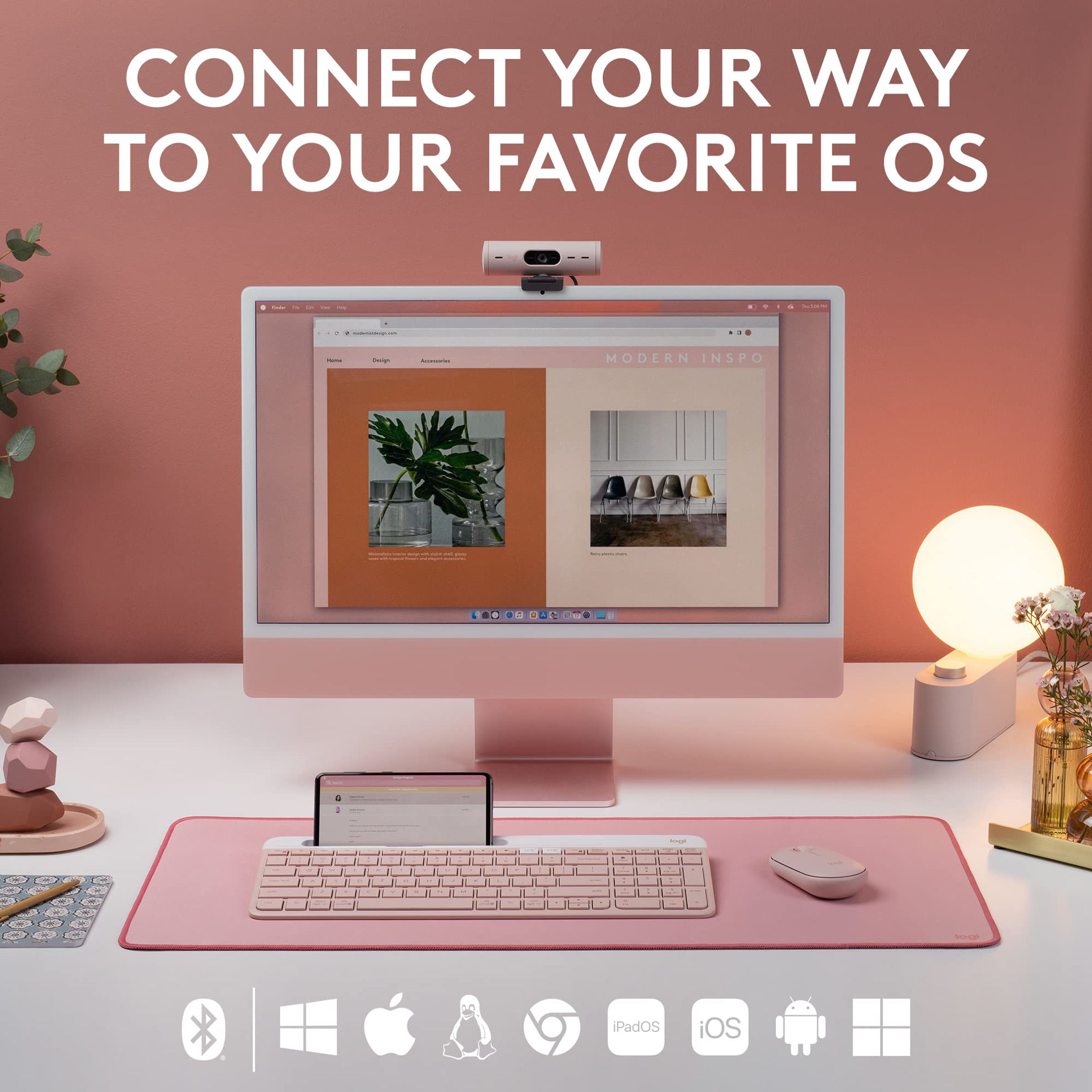 GetUSCart- Logitech K585 Multi-Device Slim Wireless Keyboard, Built-in ...