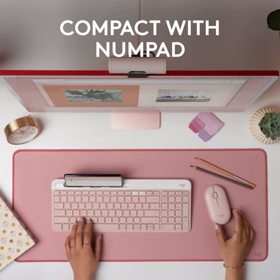 GetUSCart- Logitech K585 Multi-Device Slim Wireless Keyboard, Built-in ...