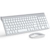GetUSCart- TopMate Wireless Keyboard and Mouse Ultra Slim Combo, 2.4G ...