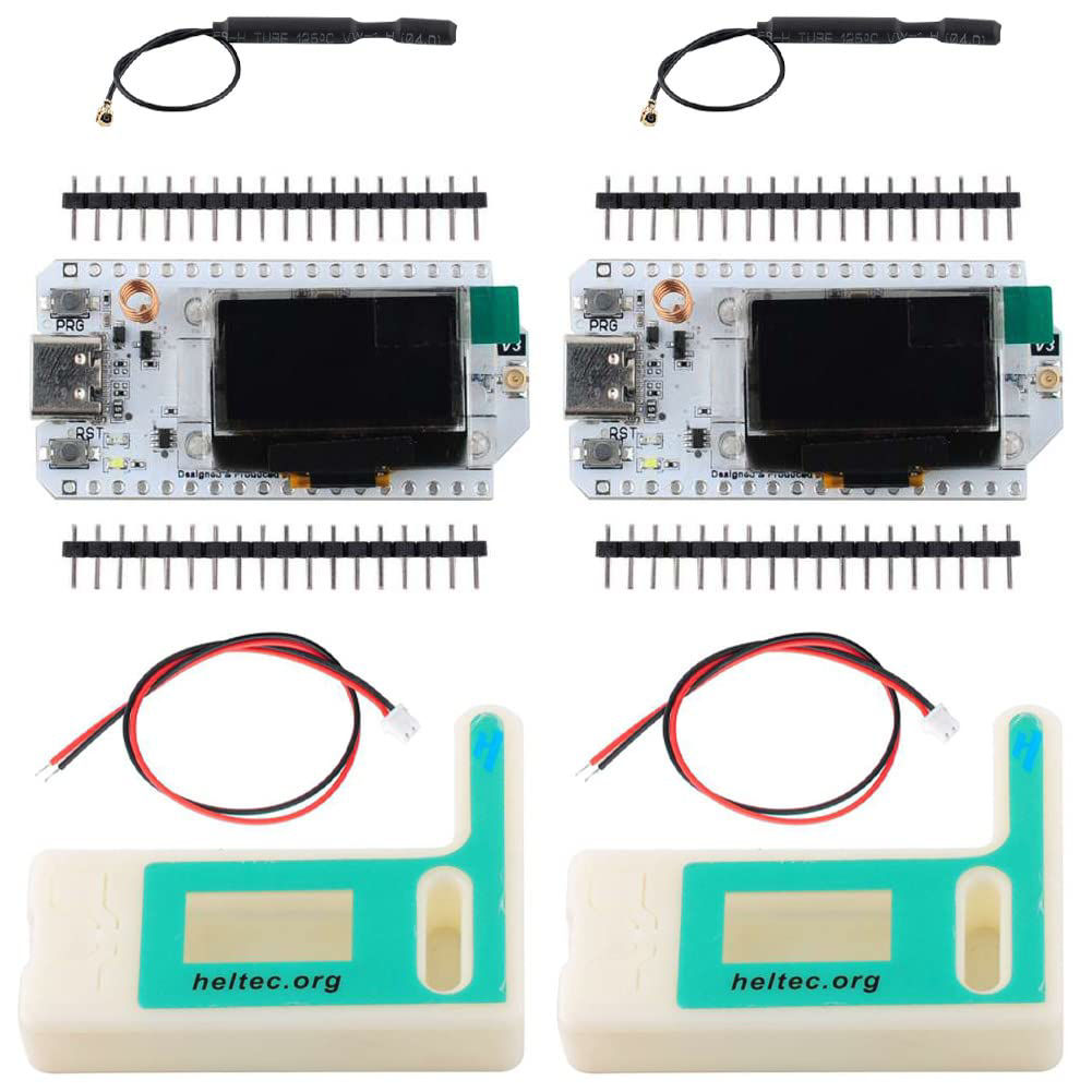 GetUSCart- DIYmall 2 Sets 915MHZ ESP32 Lora V3 WiFi+BLE Development Board 0.96inch OLED Display ...