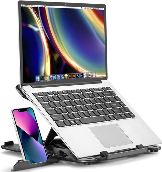 GetUSCart- Lifelong Adjustable Laptop Stand with Phone Holder ...