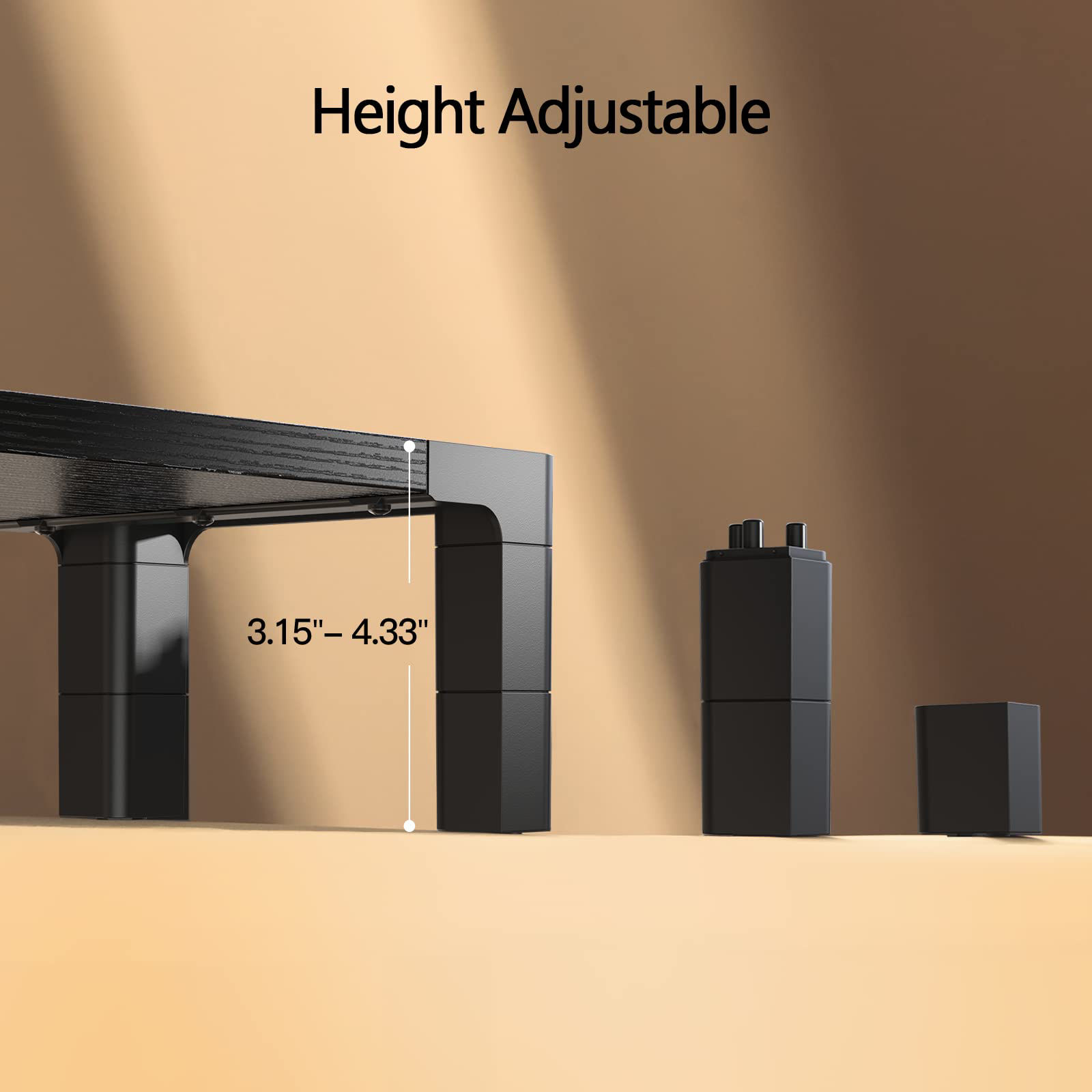 GetUSCart- HUANUO Computer Monitor Stand Riser, Adjustable Laptop Stand ...