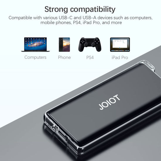 GetUSCart- JOIOT 500G Portable External SSD USB 3.1 Type C Flash Drive ...