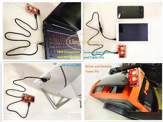 GetUSCart- Lingvetron New V8 PCIe USB Post Test Card Motherboard ...