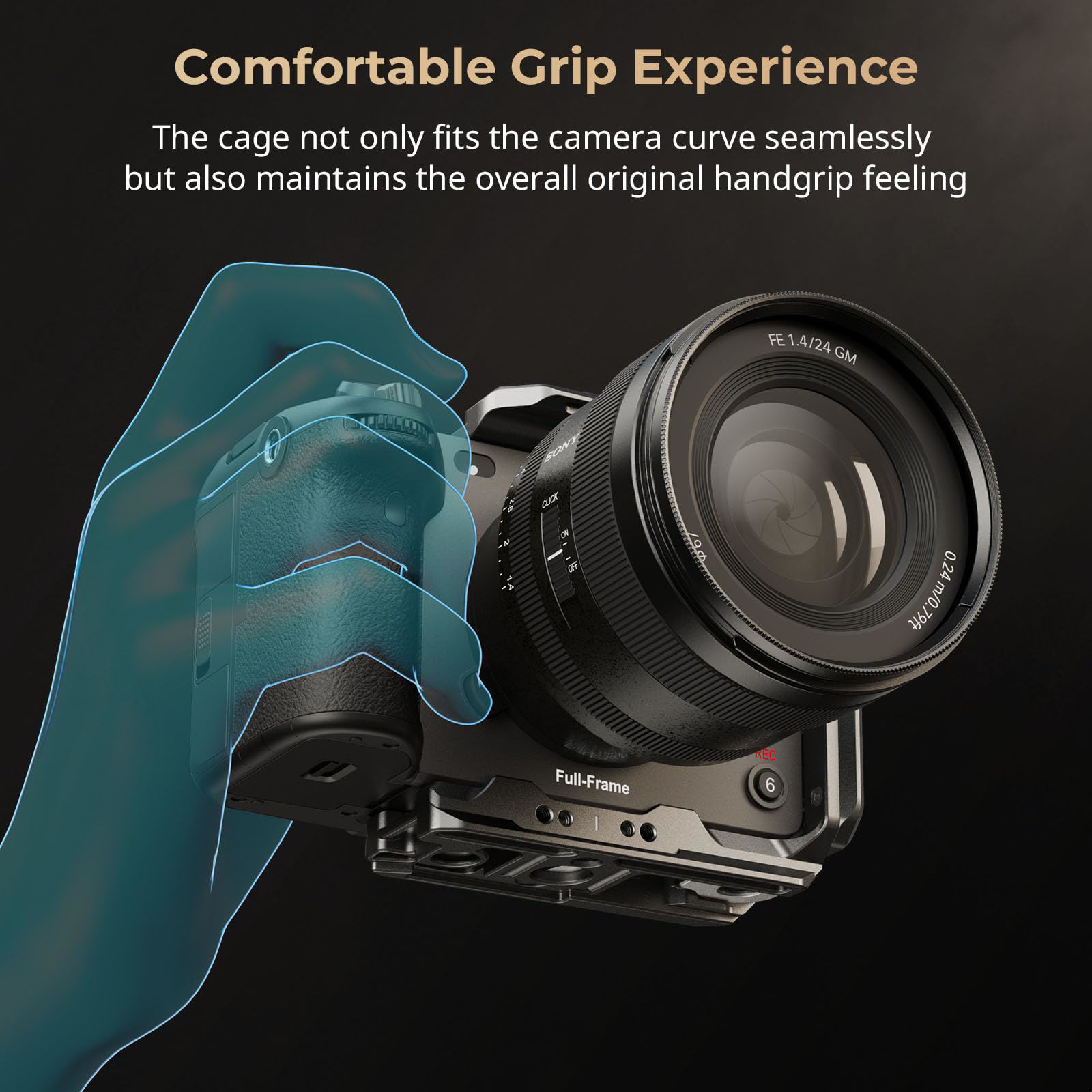 GetUSCart- SmallRig HawkLock Quick Release Half Cage for Sony FX3 ...