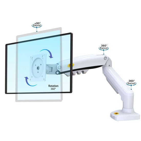 GetUSCart- NB North Bayou Monitor Desk Mount Stand Full Motion Swivel ...