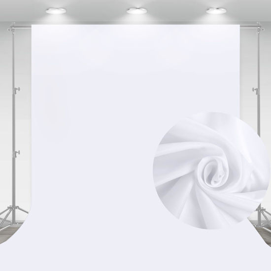 GetUSCart- Aimosen 10 x 7 FT White Backdrop Background for Photography ...