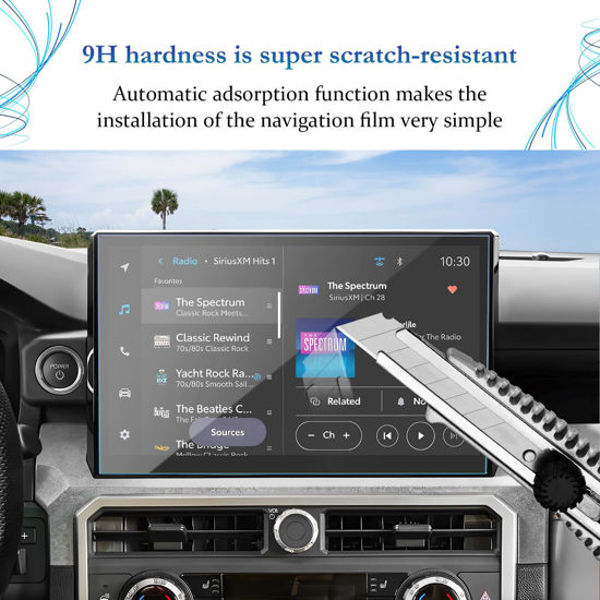 GetUSCart- (Newest) SKTU for 2024 Toyota Tacoma Screen Protector 14 ...